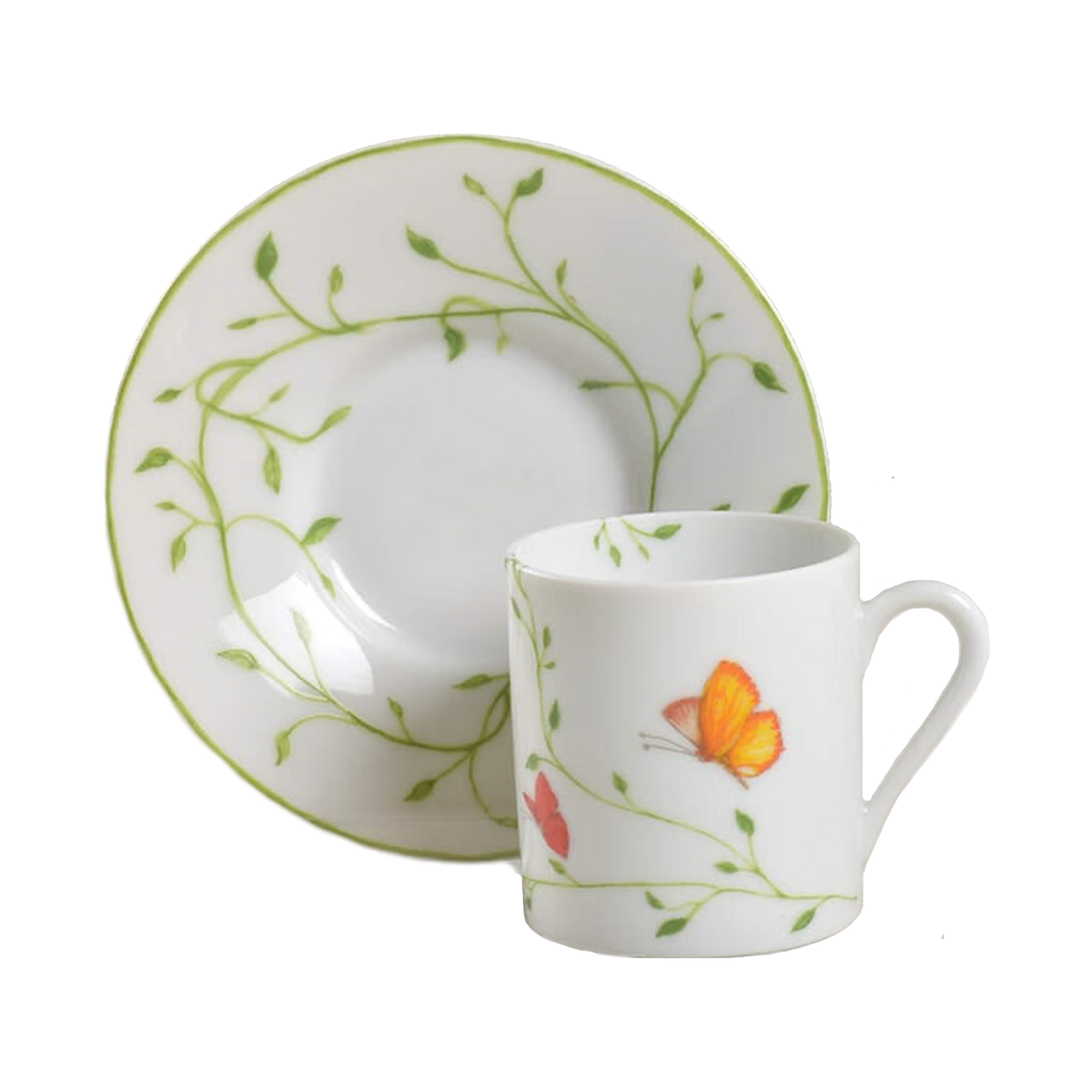 Set of 2 Raynaud Histoire Naturelle Cups & Saucers | Maison George